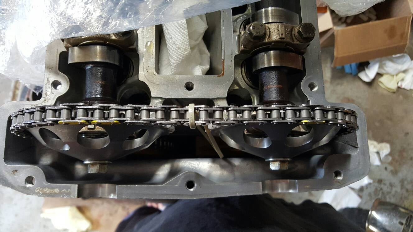How to correctly set up timing chain on the crank sprocket | SaabCentral Forums