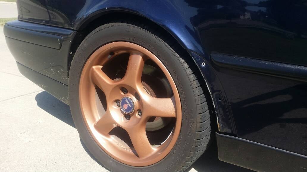 17" Saab turbine 5-spoke style wheels, Fondmetal brand... | SaabCentral Forums