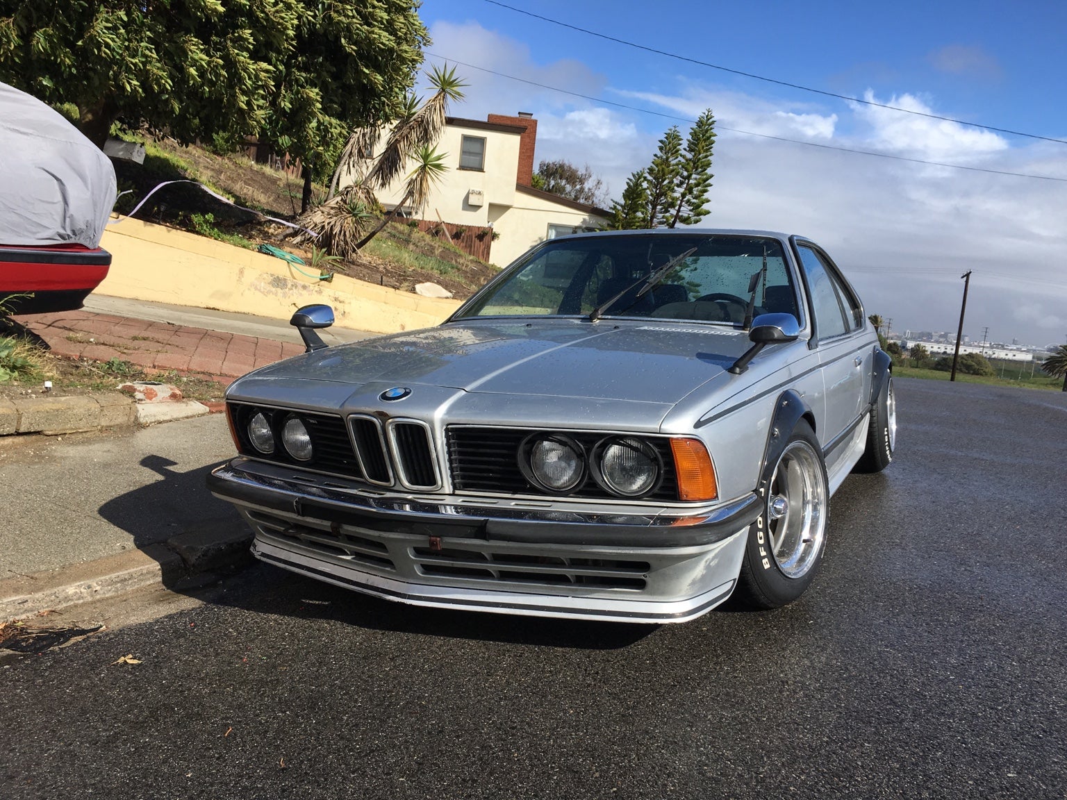 First I've ever seen, bolt on flare & stanced E24 Sharknose | VW Vortex ...