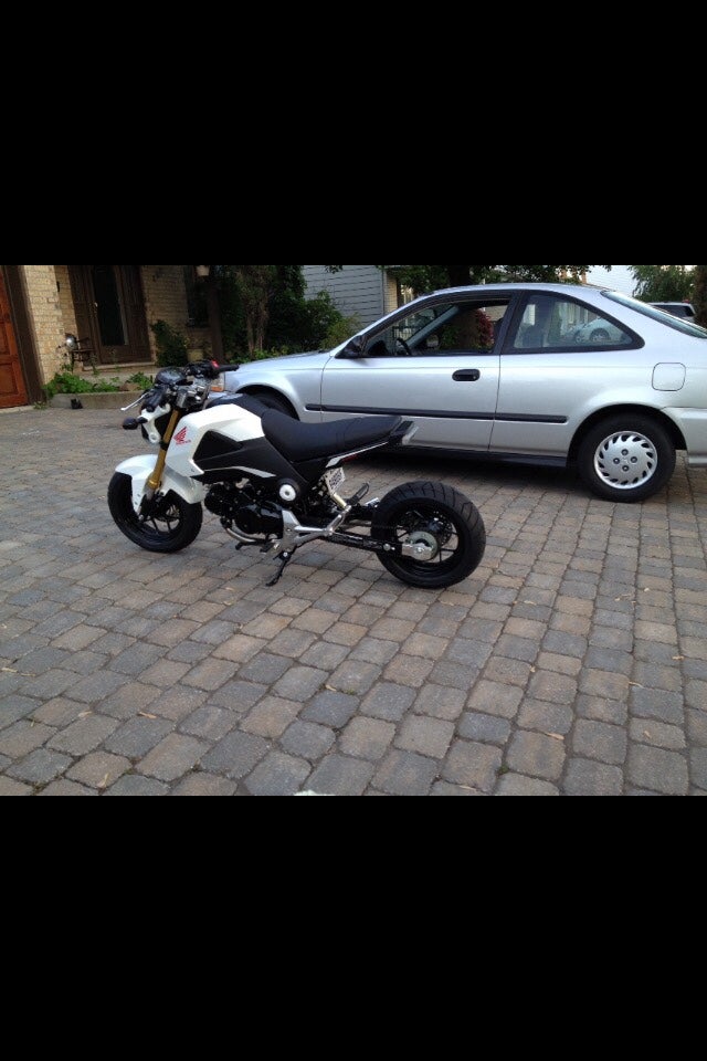 Lowered and Stretch Grom for Daily? | Honda Grom