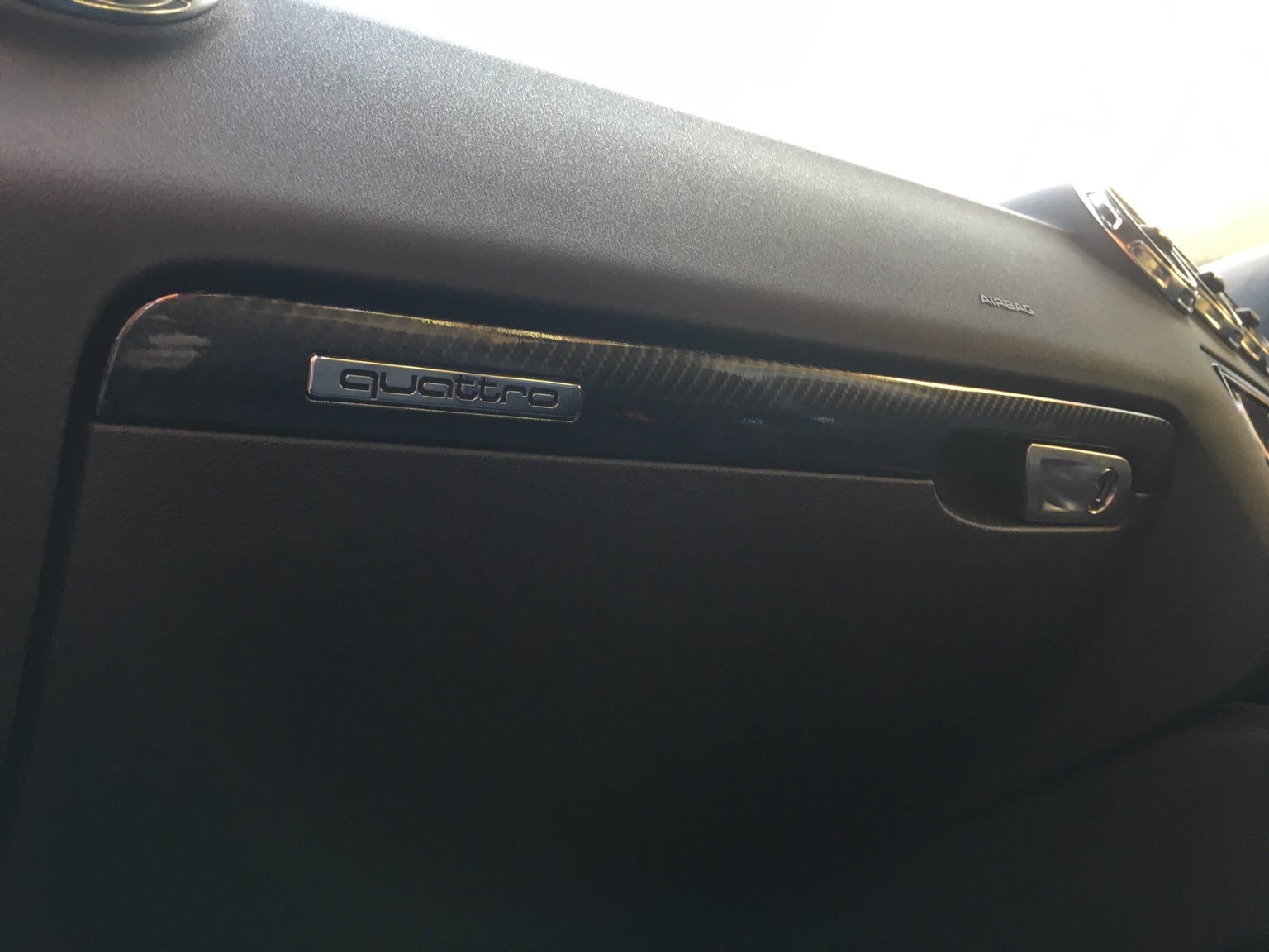 Carbon wrapped ally trim | Audi TT Forum