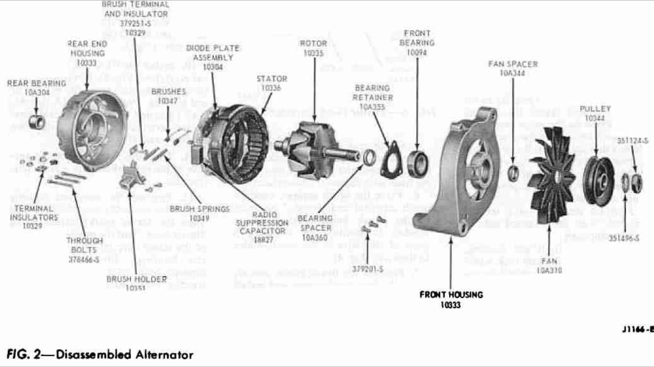 Location of Radio Noise Condenser in 69 Tbird | Ford Forums