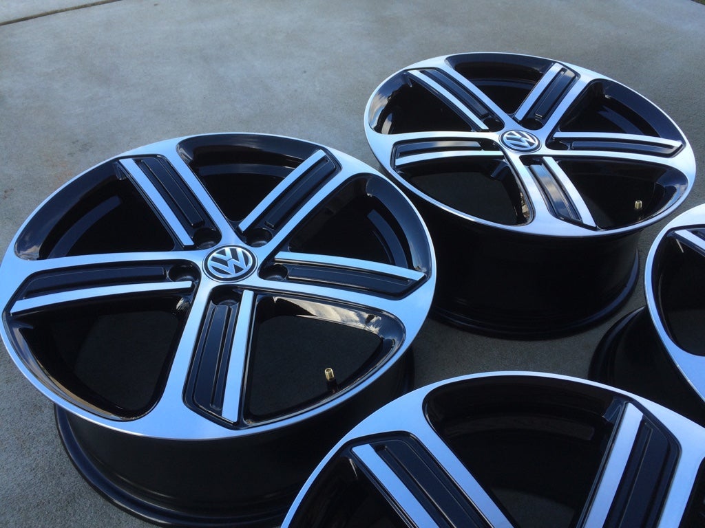 Anyone with Painted Cadiz wheels? | VW Vortex - Volkswagen Forum