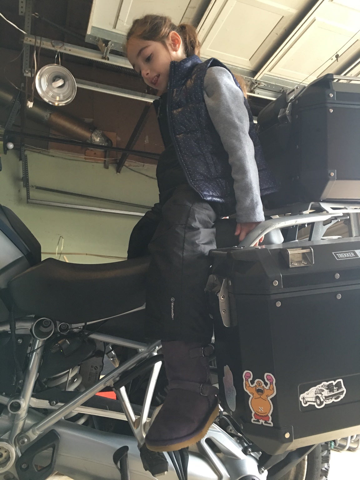 Riding with your kid on the back? Let's see some photos... | Adventure ...