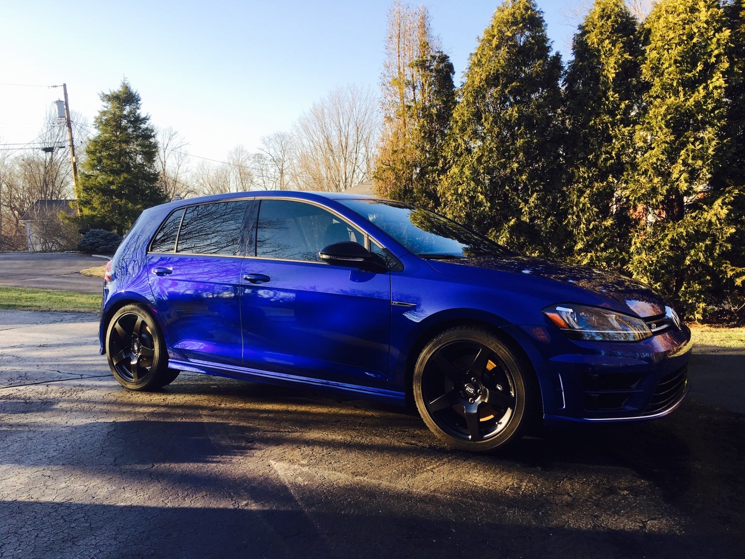 Black/Lapiz Blue Mk7 Golf R Picture Thread | VW Vortex - Volkswagen Forum