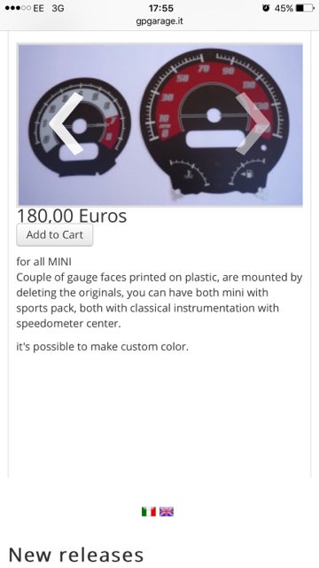 R53 GP gauge faces | MiniTorque.com