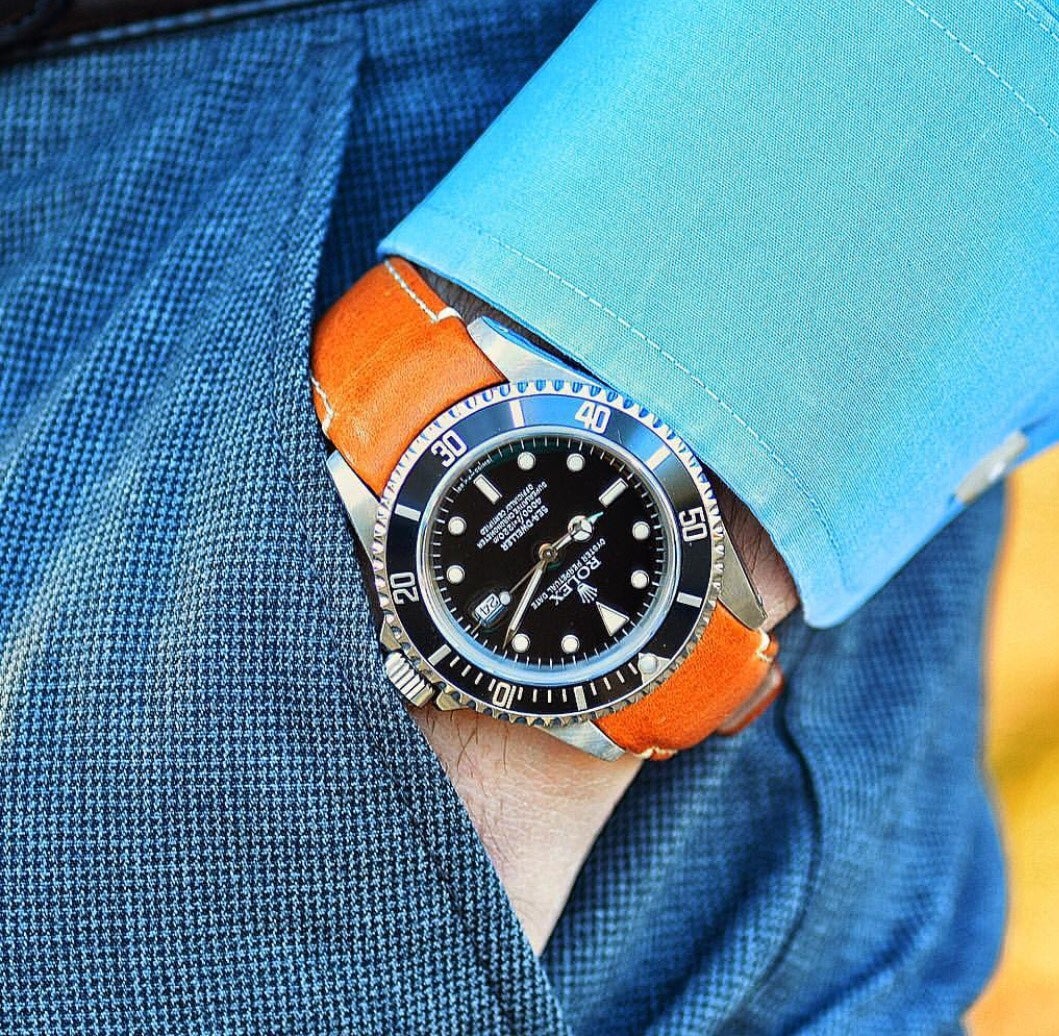 Curved ended leather straps for Steinhart Ocean ? | WatchUSeek Watch Forums