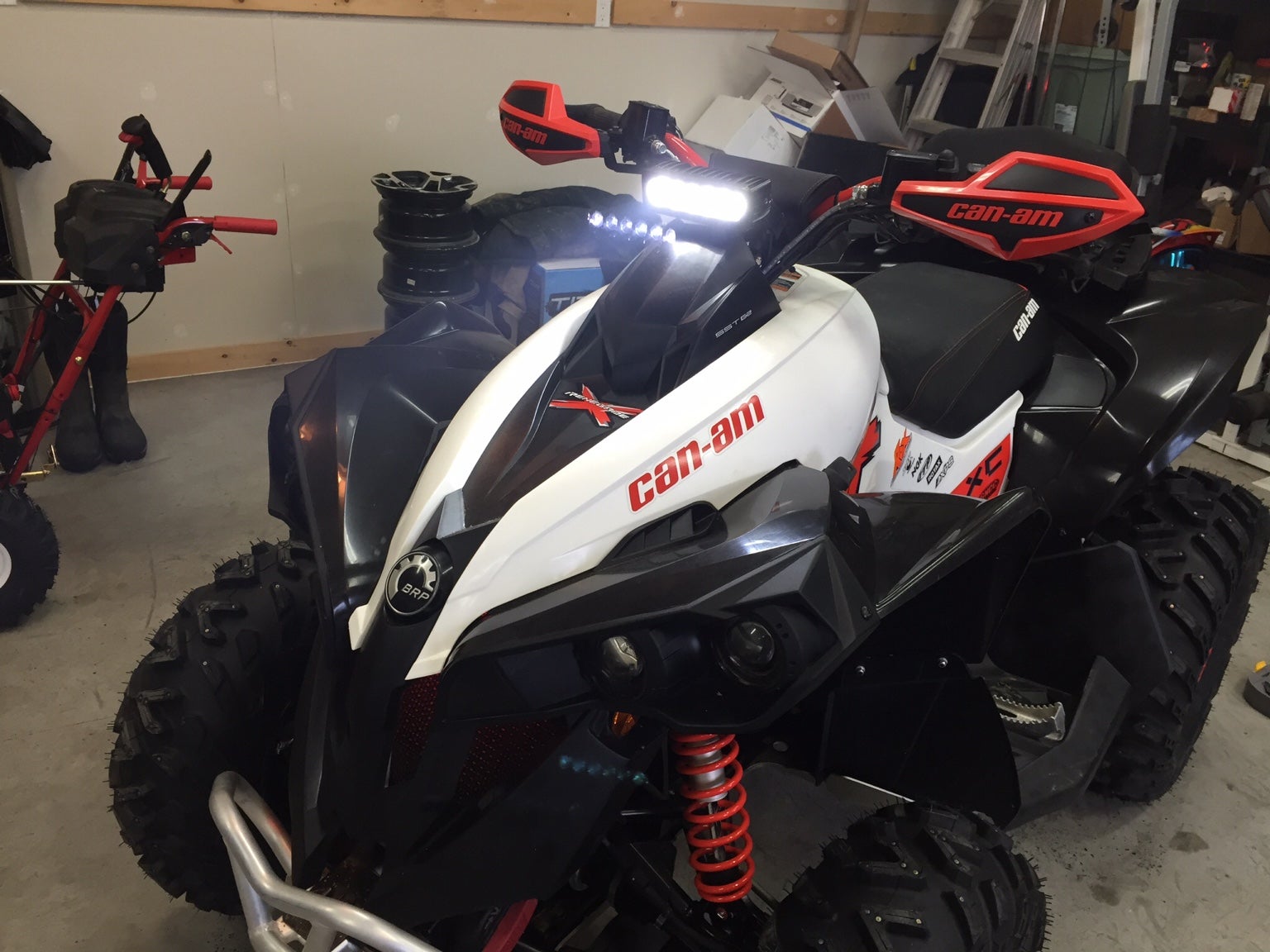 LED light bar set up | Can-Am ATV Forum