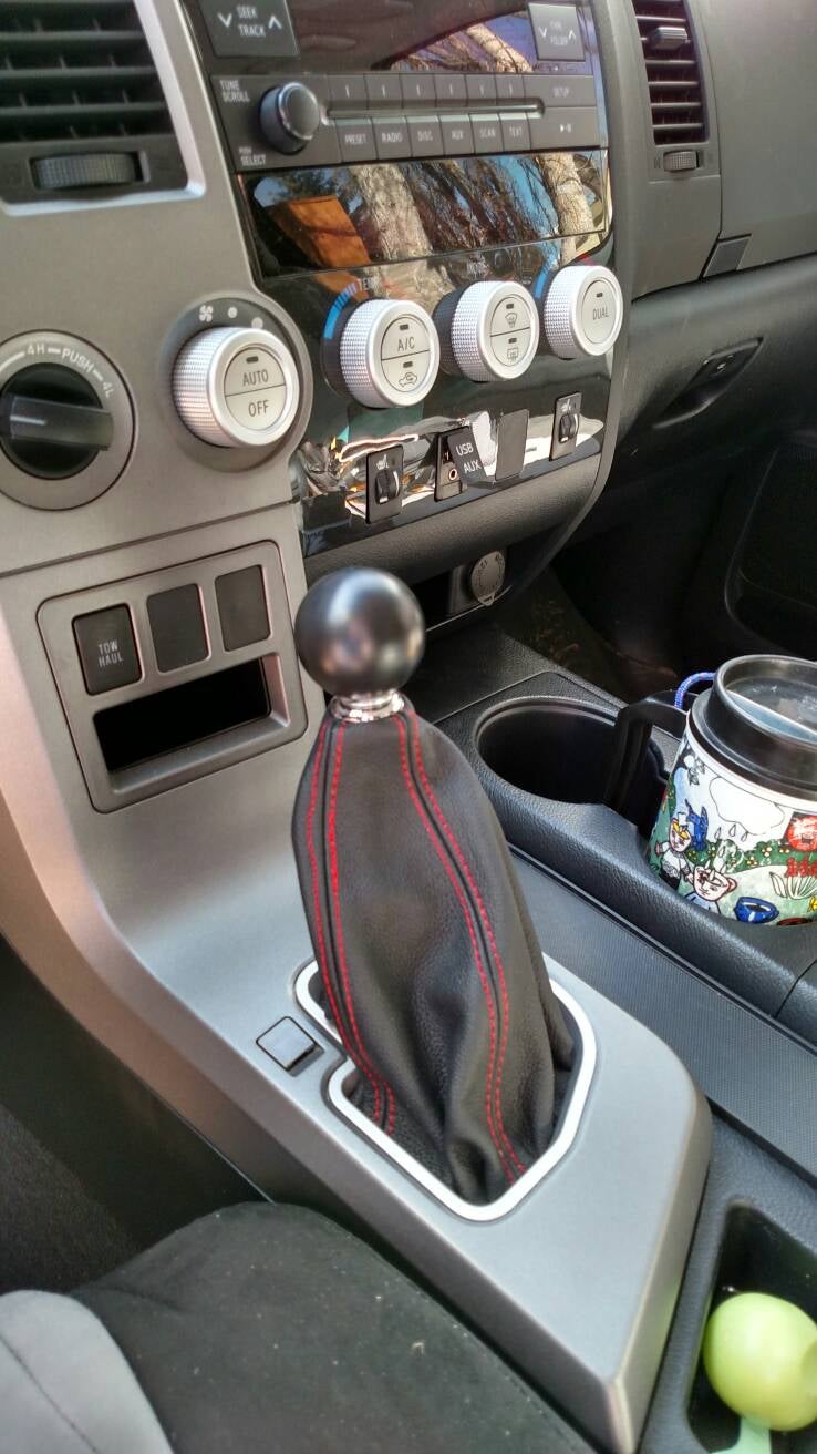 DIY: Shift Boot Mod!! | Toyota Tundra Discussion Forum