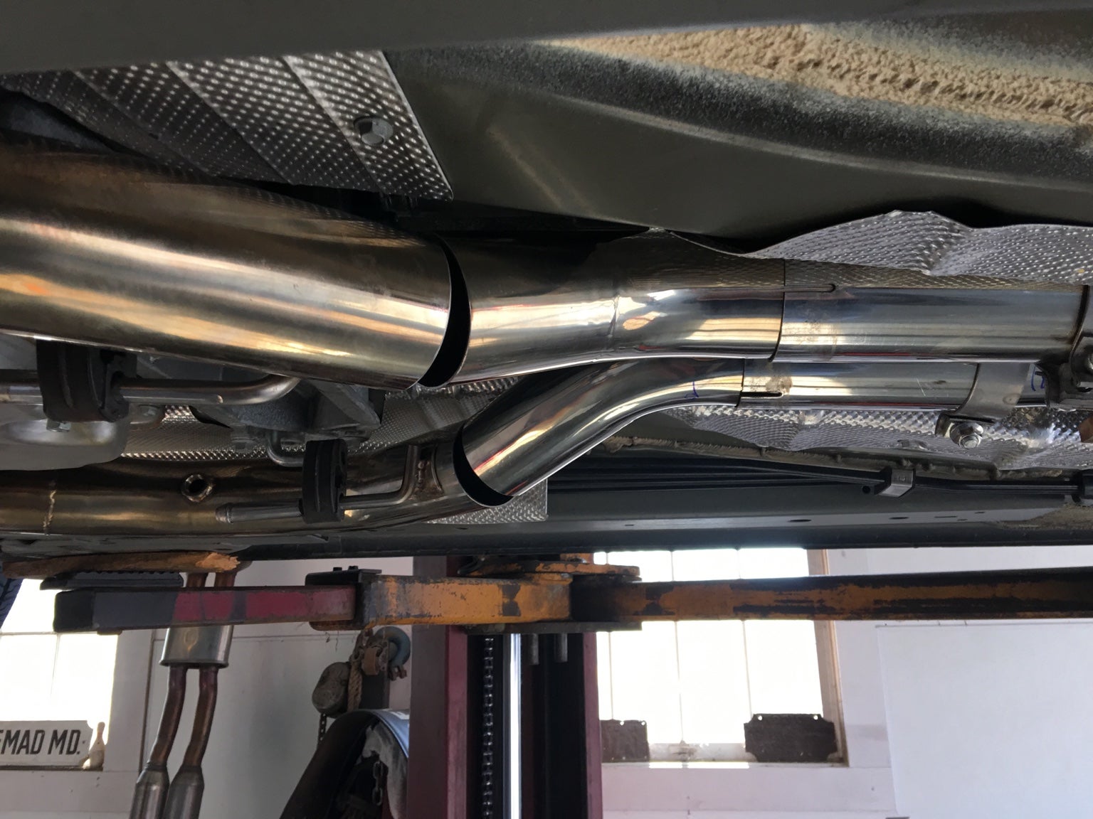 X pipe installation | Chevy SS Forum