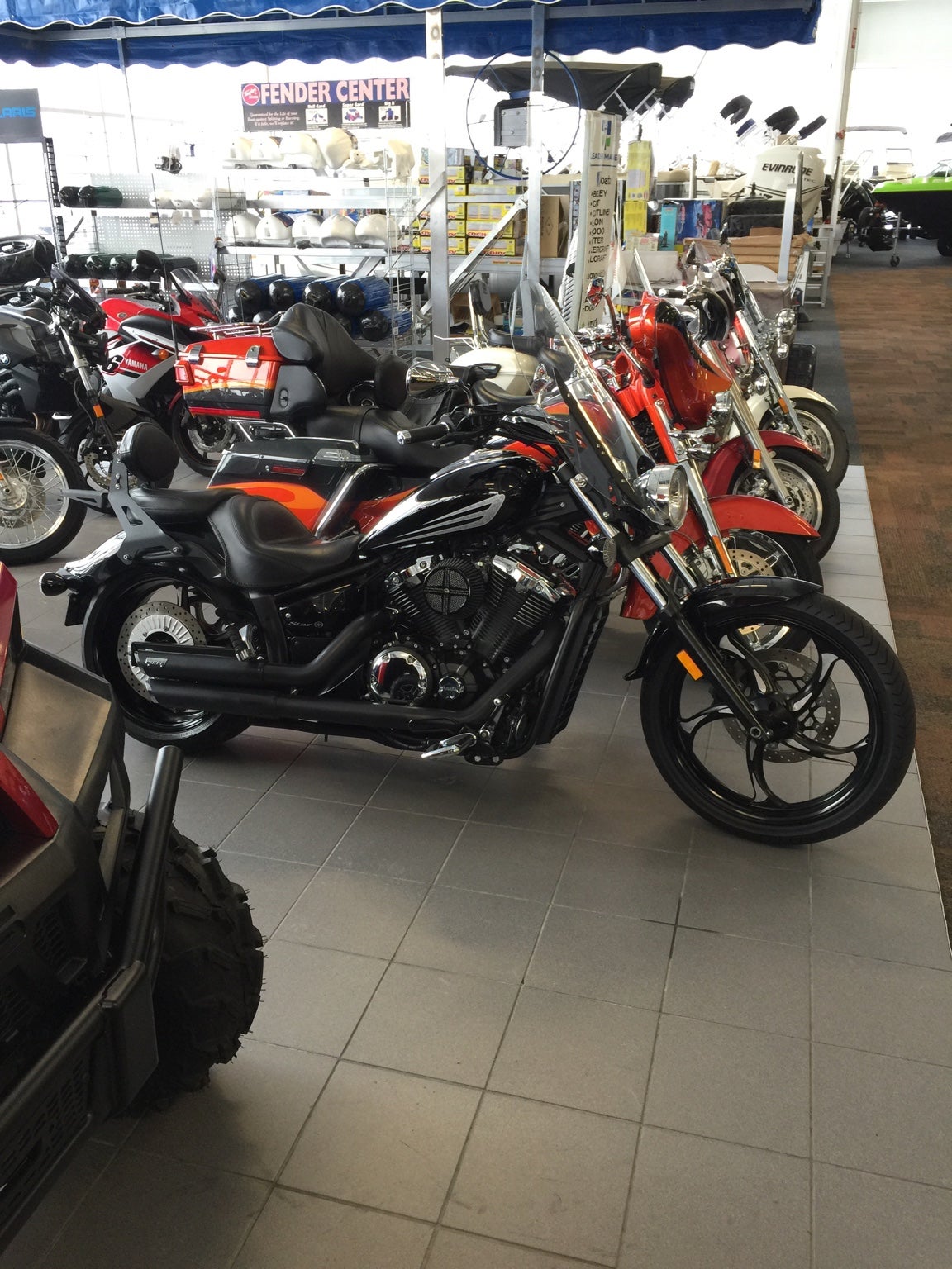 Star oem windshield and quick release hardware | Yamaha Star Stryker