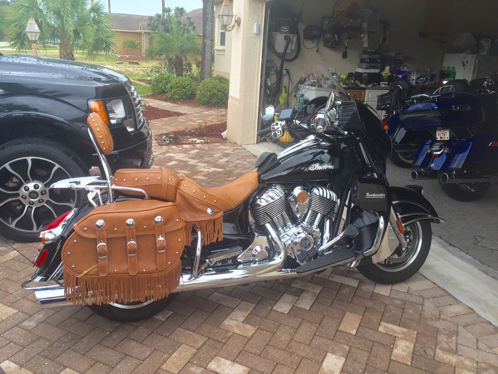 Roadmaster gets a new Desert Tan Suit! | Indian Motorcycle Forum