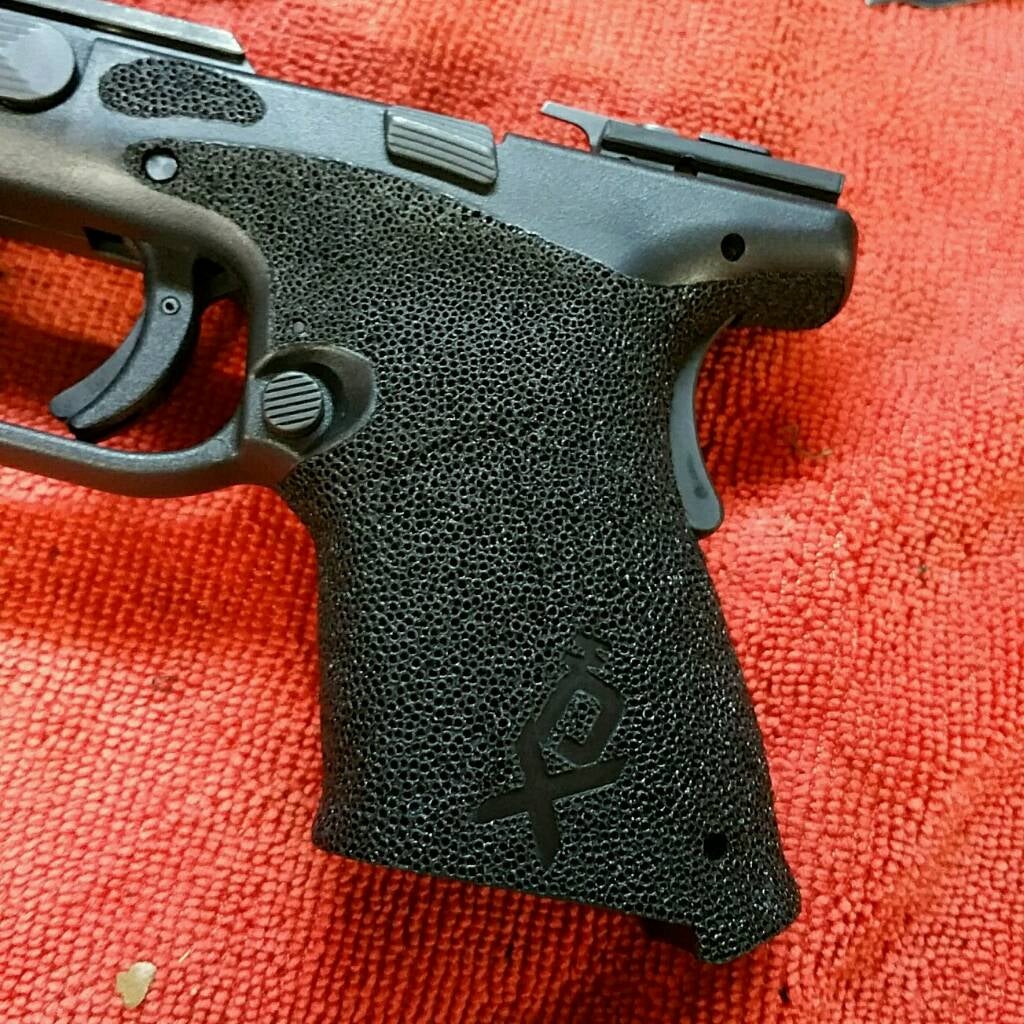 Stippled my XDM | Springfield XD Forum