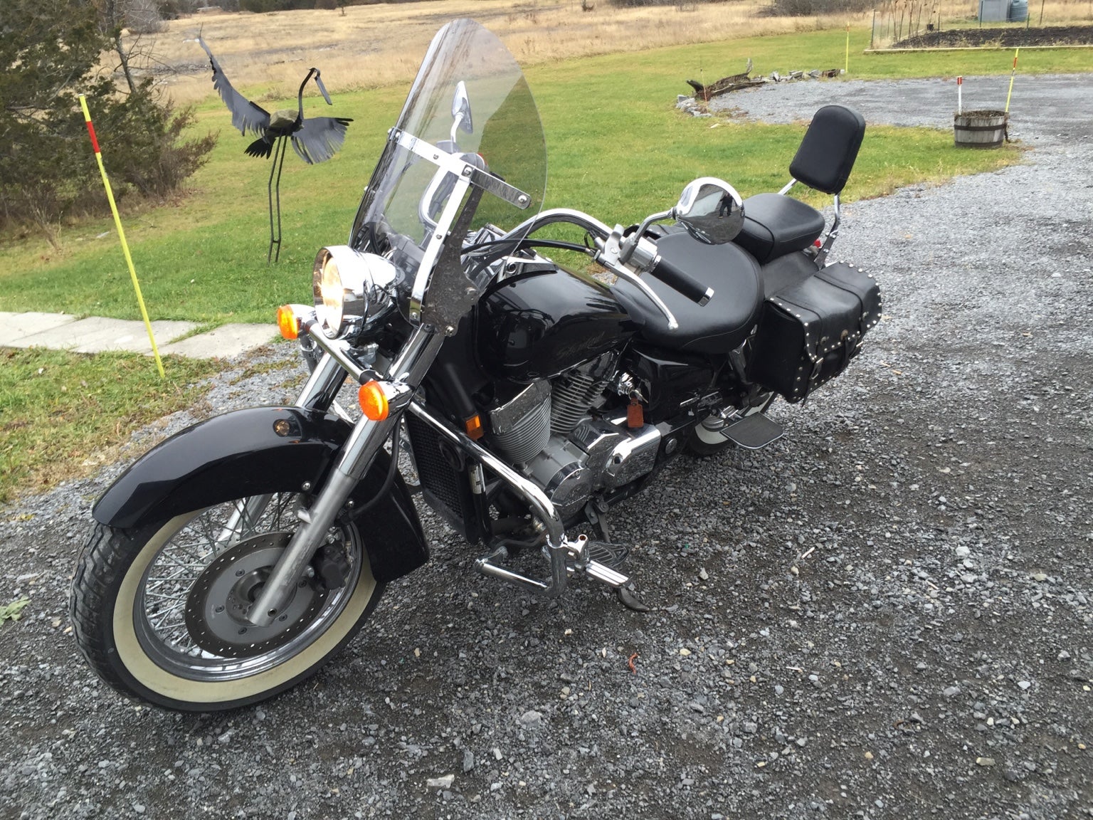 Windshield and Buffeting | Honda Shadow Forums
