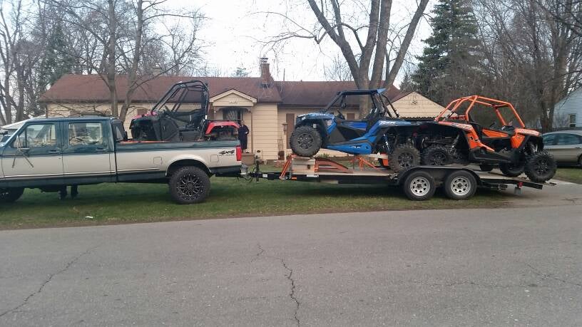 2 RZRs on a trailer | Polaris RZR Forum - RZR Forums.net