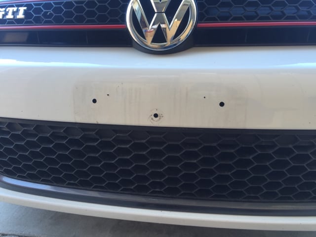 Front License Plate Mount | VW Vortex - Volkswagen Forum