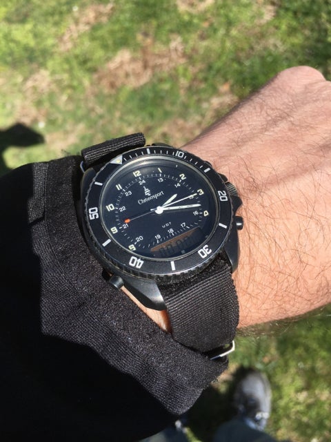 Wearing my new favorite - Chronosport UDT | WatchUSeek Watch Forums