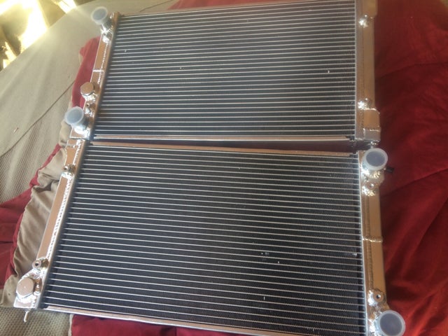 Reverse oriented aluminum mk1 radiators | VW Vortex - Volkswagen Forum
