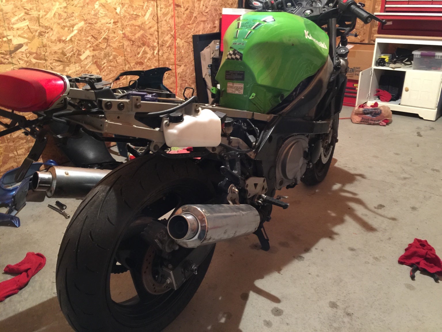1996 ZZR600 (ZX6E) Build log | Kawasaki Motorcycle Forums