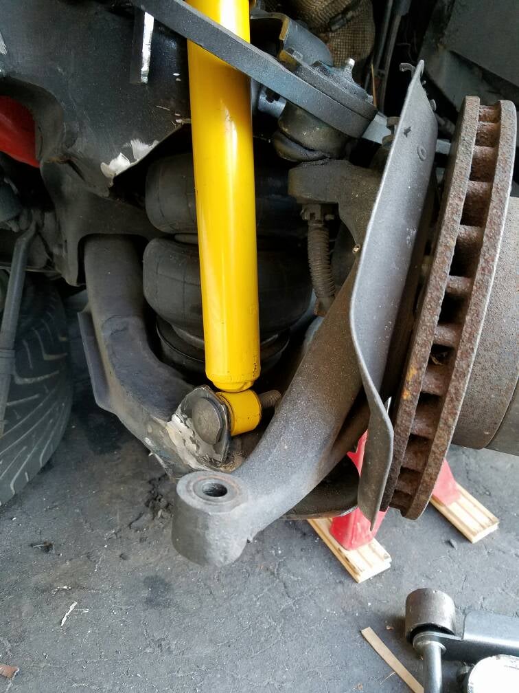 Project reinvent front shock relocation | S-10 Forum