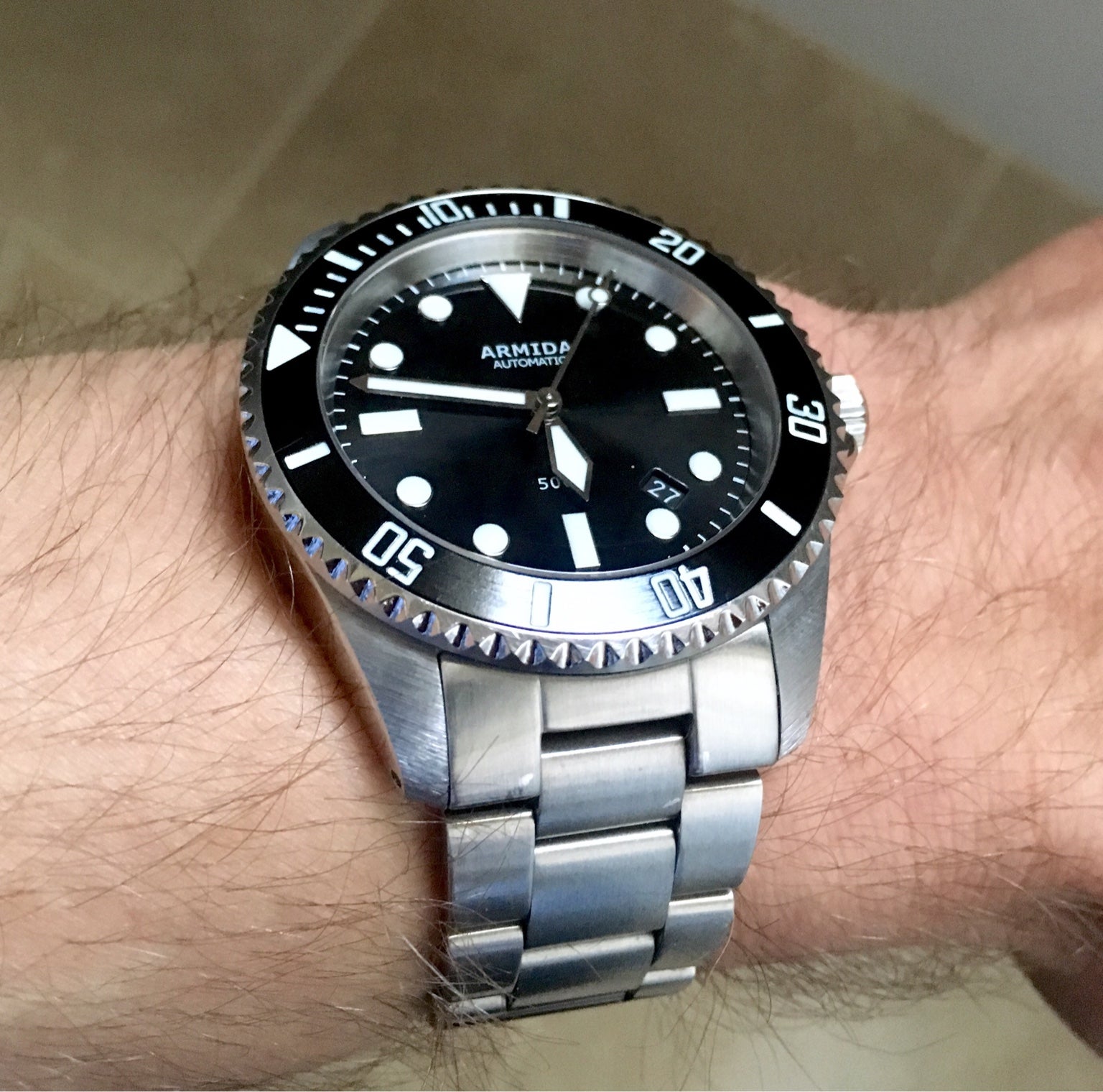 Pictures of another Armida A2 (and comparison with the A1 42mm ...