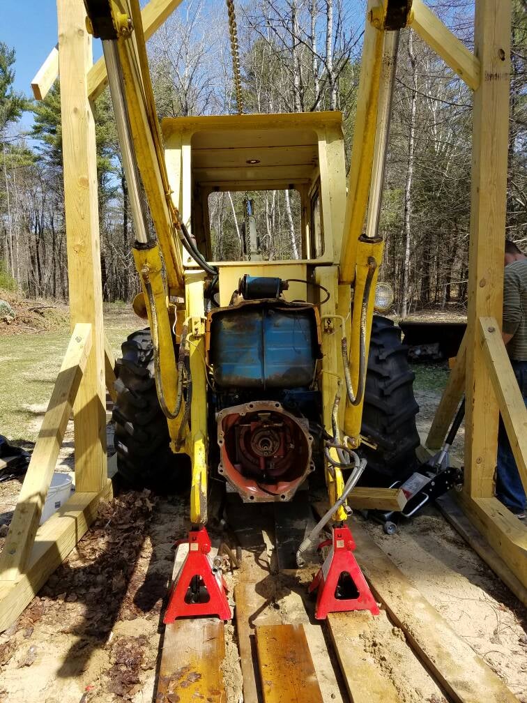 In process of splitting a 1968 Ford 4500 | My Tractor Forum