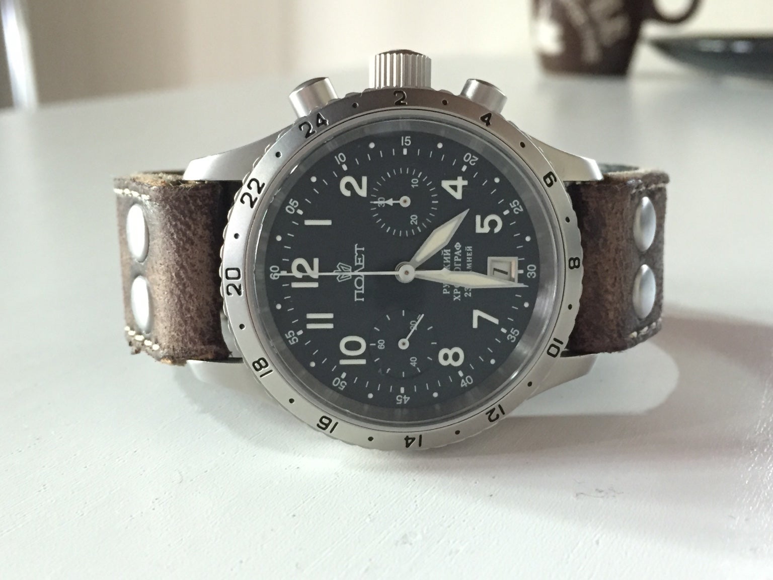 FSOT: Poljot Military Aviator Pilot 3133 chronograph | WatchUSeek Watch ...
