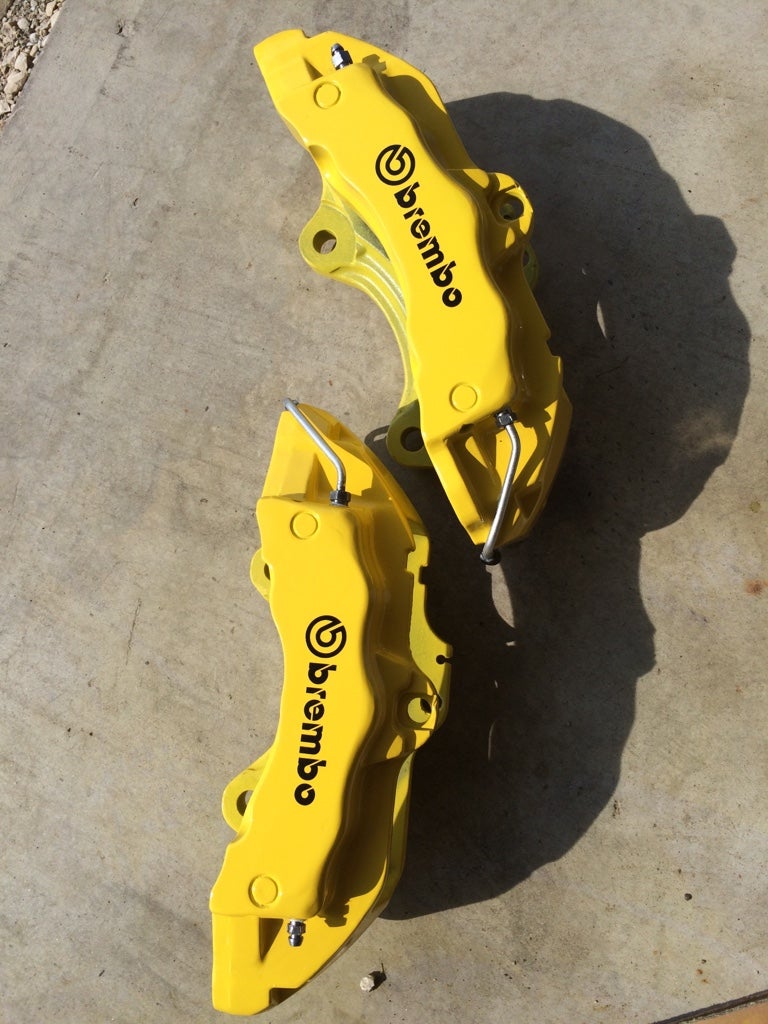 FEELER: 17z Brembo 6-piston calipers | VW Vortex - Volkswagen Forum