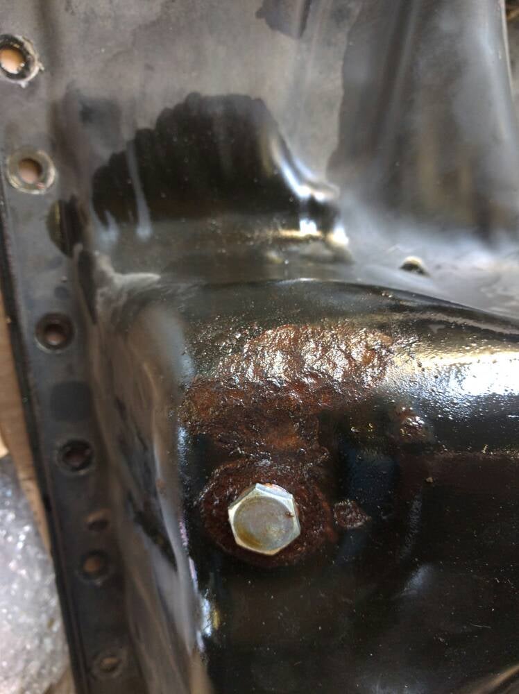 Oil sump corrosion | Baby BMW Forum