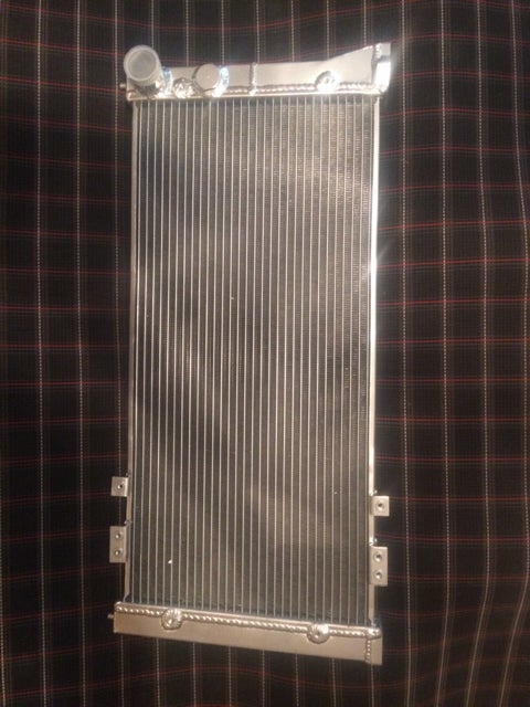 Reverse oriented aluminum mk1 radiators | VW Vortex - Volkswagen Forum