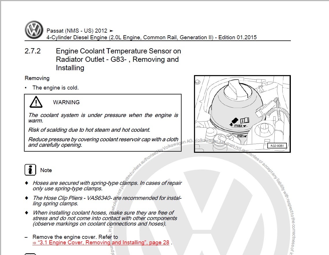 Coolant Sensor | VW Vortex - Volkswagen Forum