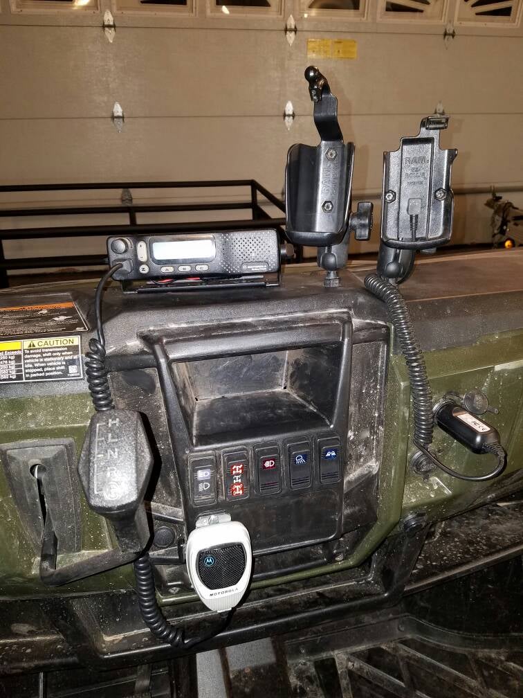 installing CB Radio in a 1000 Ranger Diesel 2016 model ?? | PRC Polaris ...