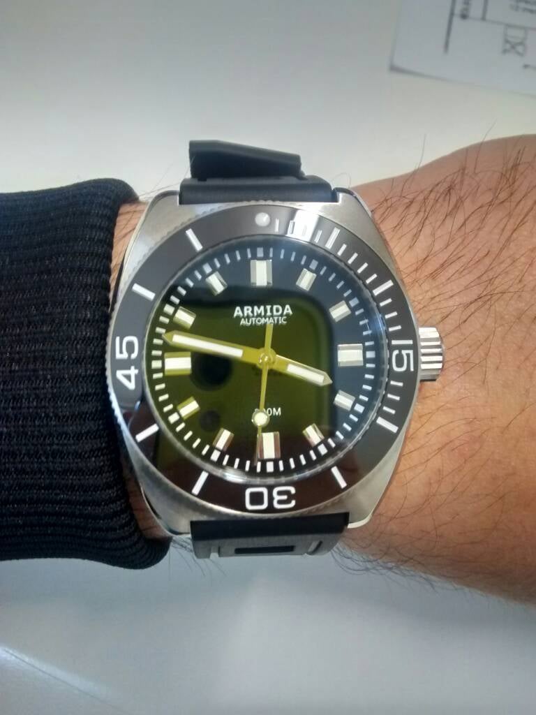 NEW Armida A7 Stainless Steel RELEASED! *** | Page 11 | WatchUSeek ...