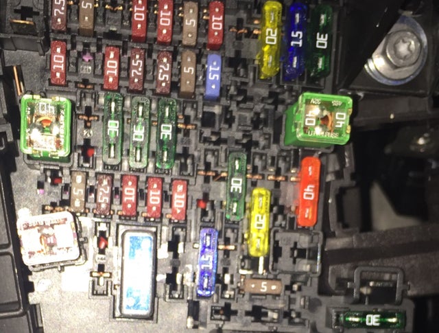 WANTED: Mk7 R Fuse box diagram needed for radar detector hardwire | VW ...
