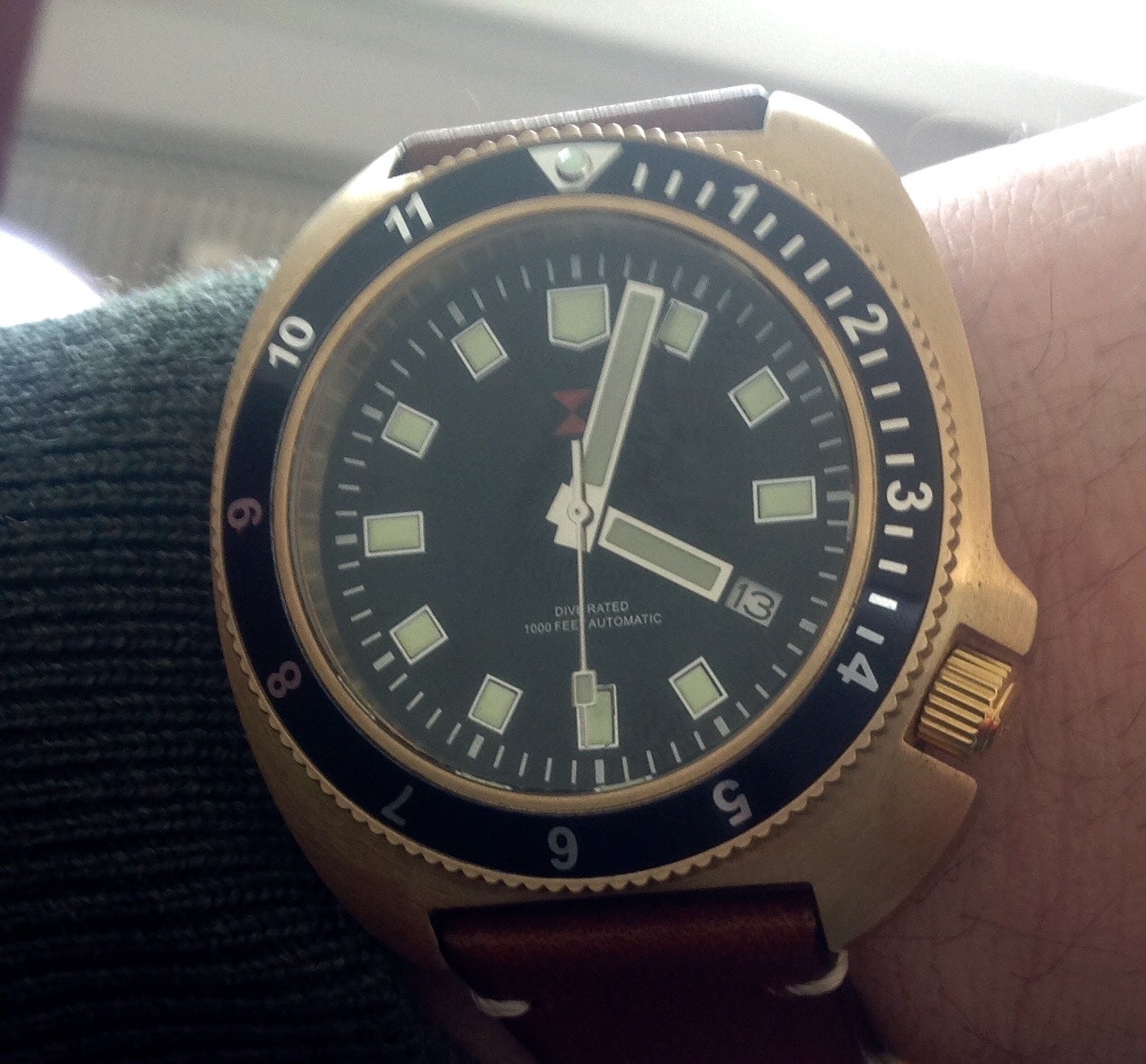 bronze seiko turtle homage | WatchUSeek Watch Forums