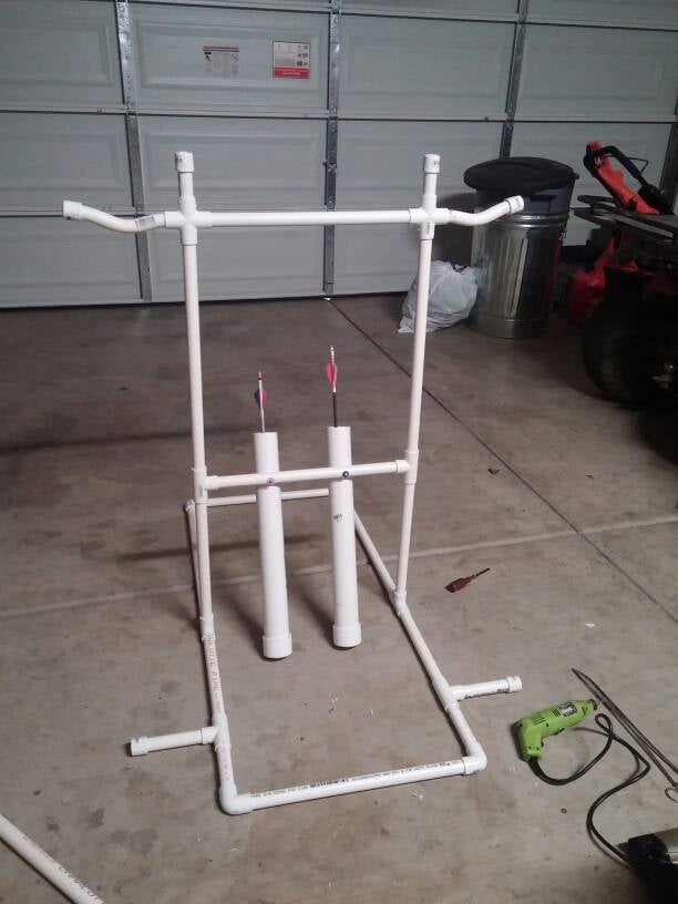 Bow Stand (PVC) | Archery Talk Forum