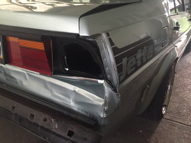 Rear ended, repairable ? | VW Vortex - Volkswagen Forum