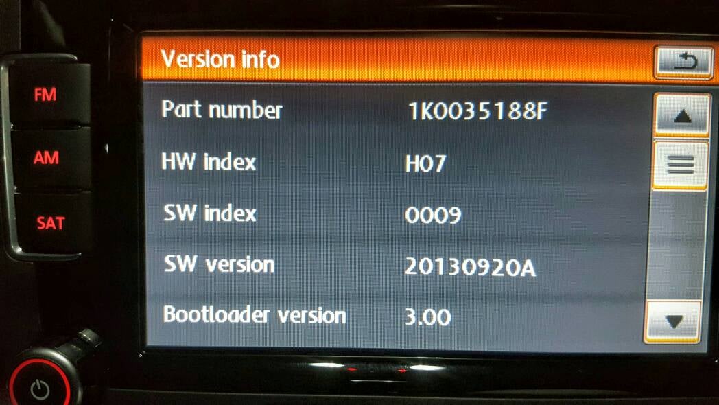 RCD-510 Radio (Premium 8) software update?AKA Bluetooth fixes ? before ...