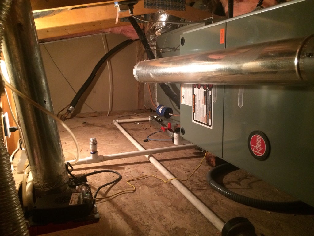 Worst attic unit I've seen in a while | HVAC-Talk: Heating, Air ...
