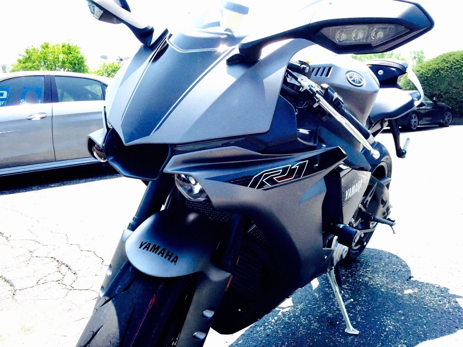 2016 Matte Grey R1 | Yamaha R1 Forum: YZF-R1 Forums