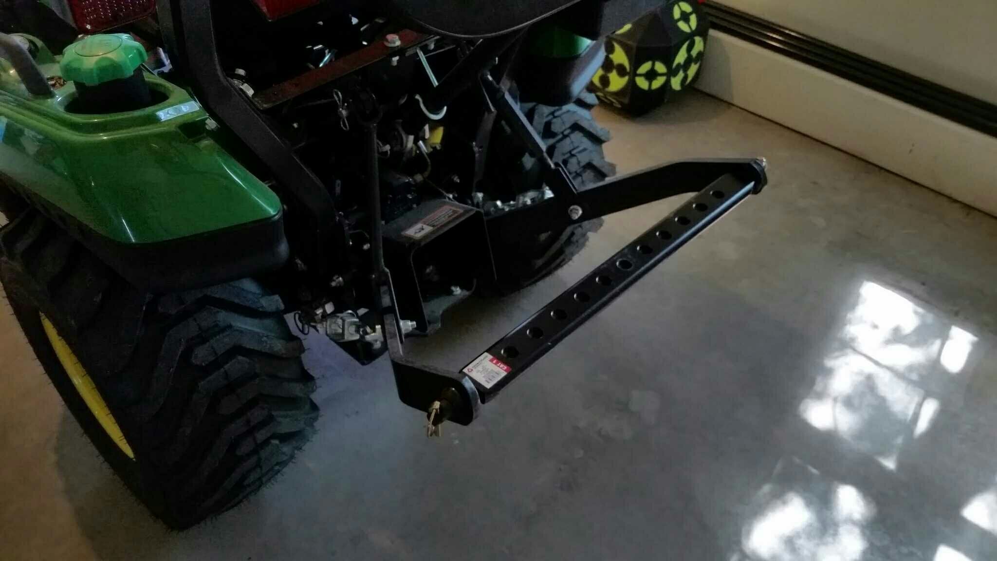 New 1023e and 17p cart, won't fit...?! | Green Tractor Talk