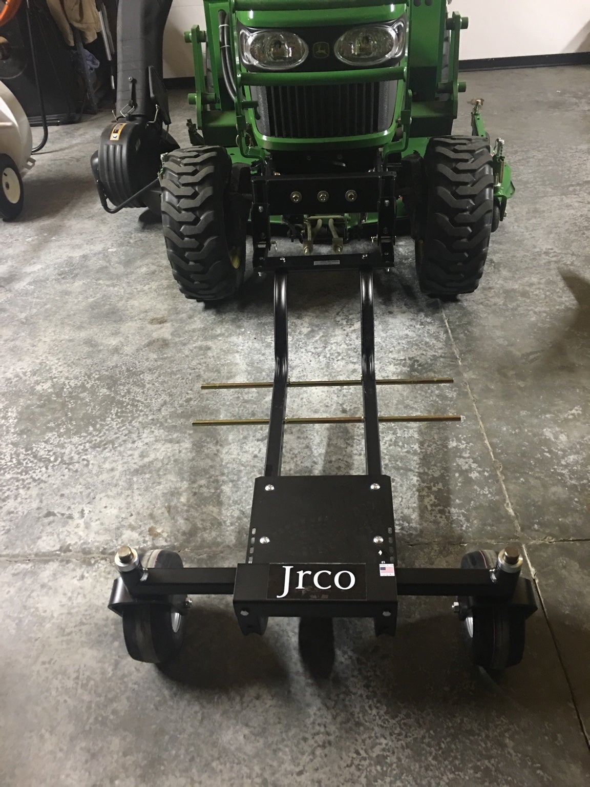 Front Leaf Blower Attachment ????? | Green Tractor Talk