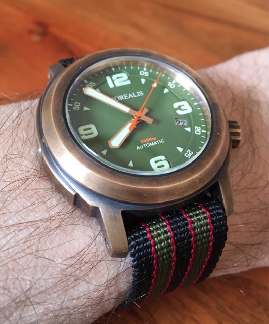 Post your Bronze/Brass Watch Pictures Here.............Let's see them ...