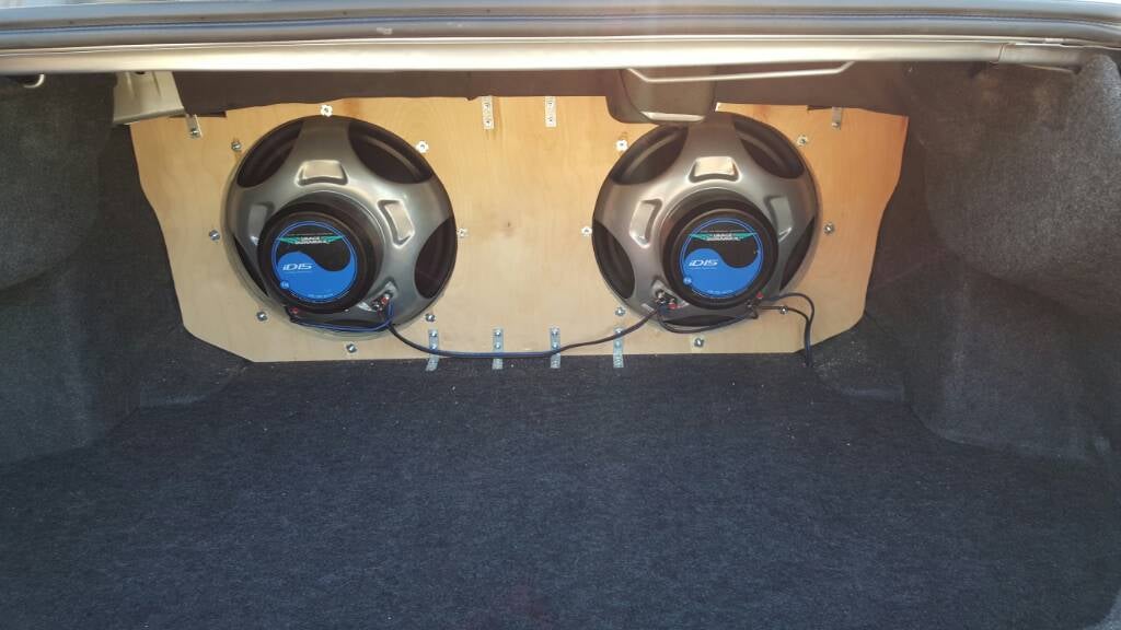 Post pics of your infinite/trunk baffle setup! | DIYMobileAudio.com Car ...