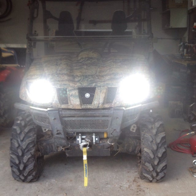 LED Headlight Conversion | Yamaha Rhino Forum