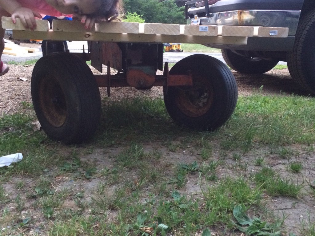 Mini Hay wagon build | My Tractor Forum