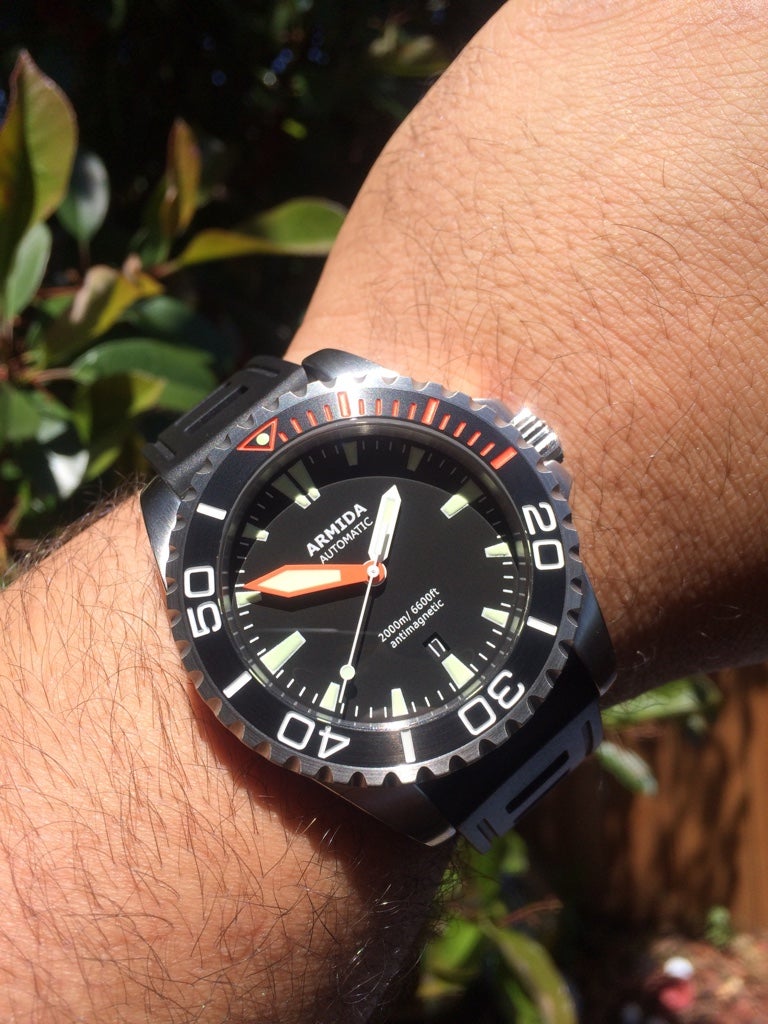 Armida A4 bezel? | WatchUSeek Watch Forums