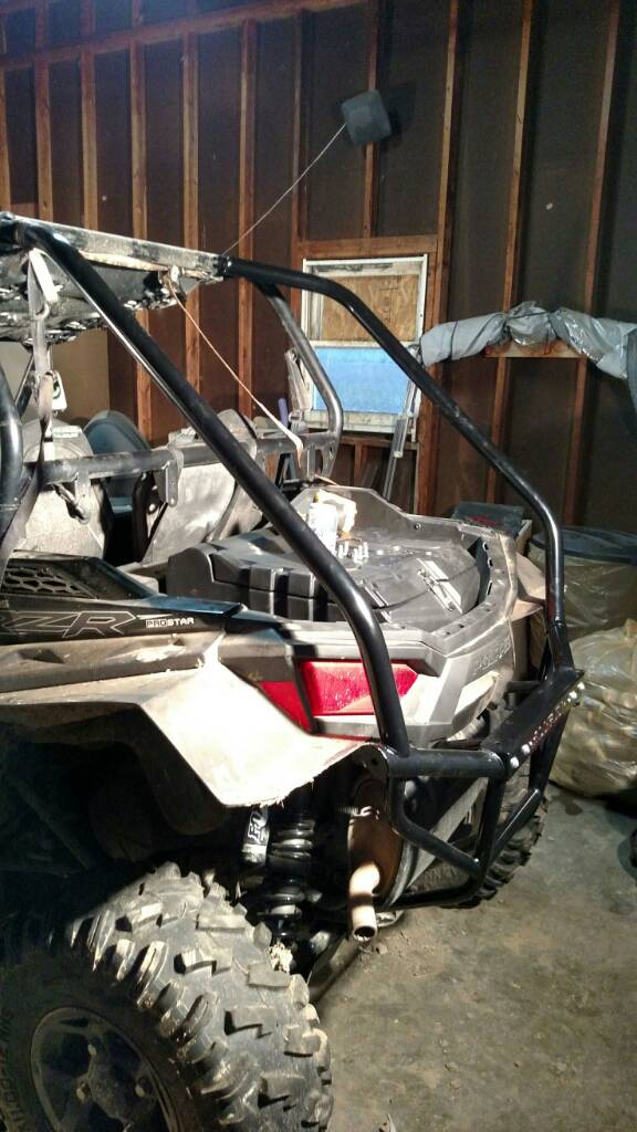 Rear Cage Extensions | Polaris RZR Forum - RZR Forums.net