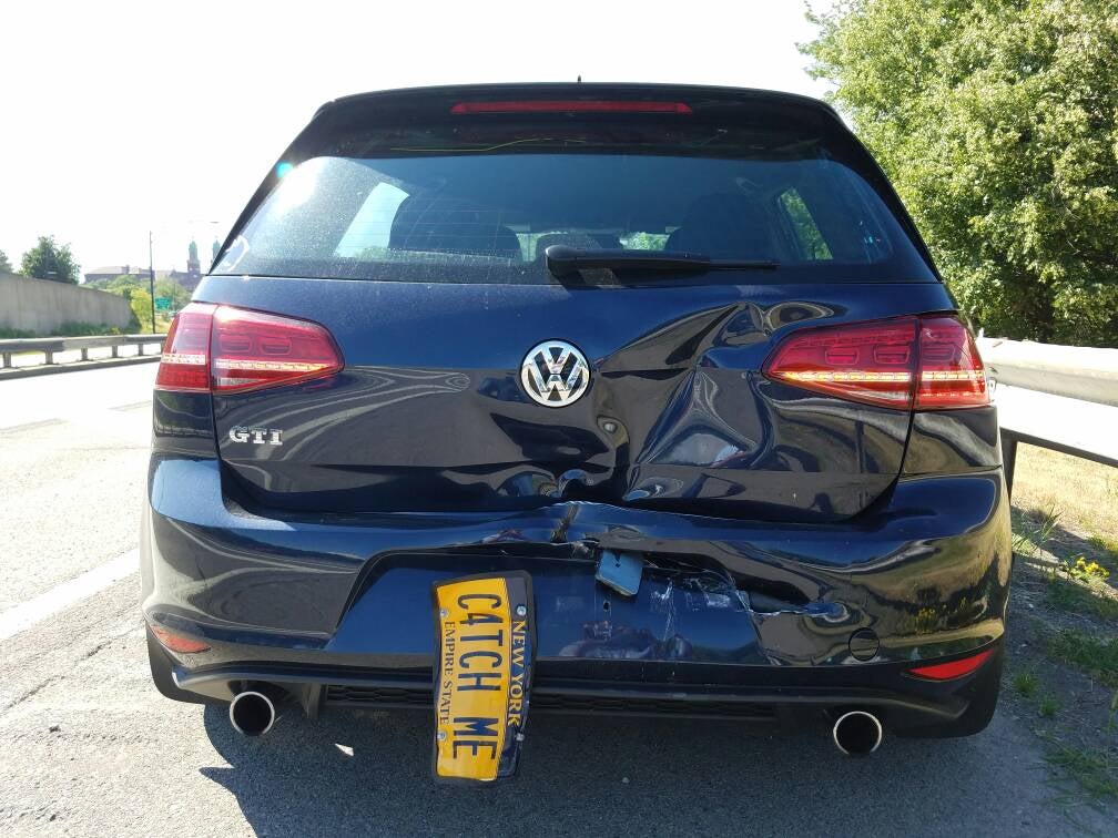 Rear-ended... what damages to look for? | VW Vortex - Volkswagen Forum