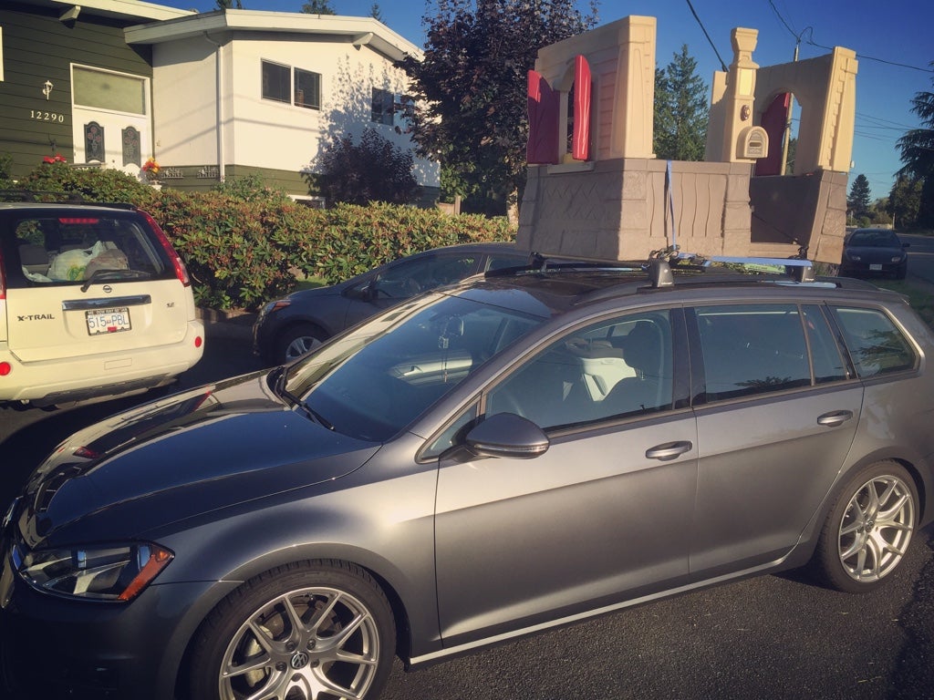 Show Me Your Box - The Roof Mounted SportWagen Cargo Box | VW Vortex ...